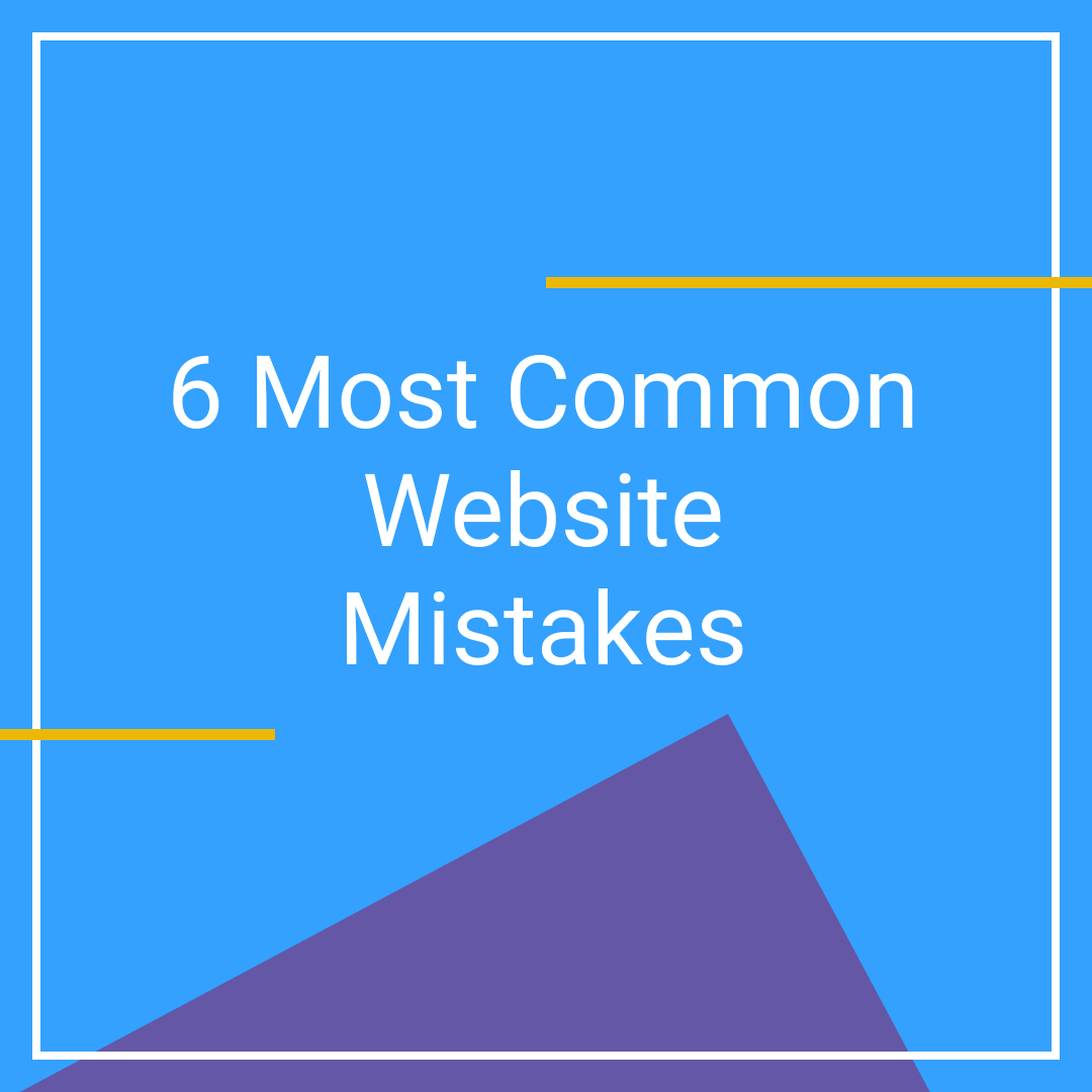 6 Most Common Website Mistakes – Ilana Davis